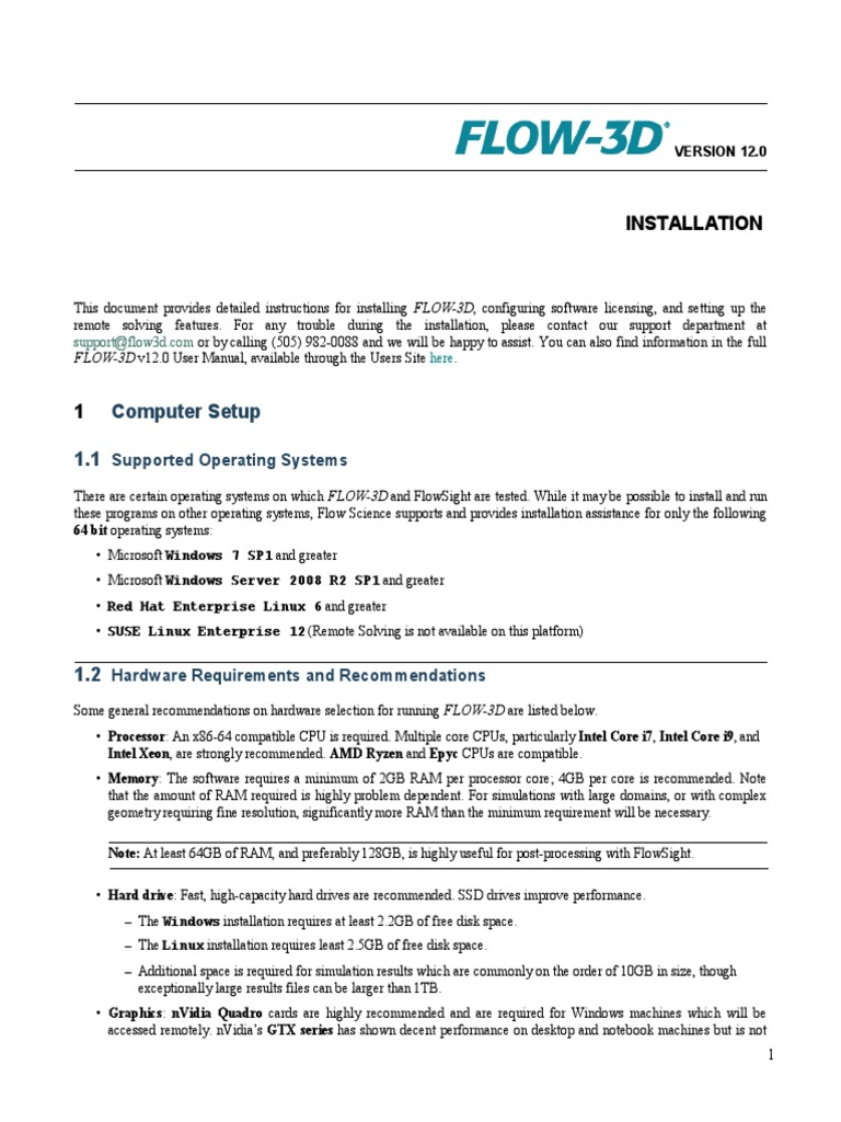 Installation: Computer Setup 1.1 | PDF | Remote Desktop Services ...