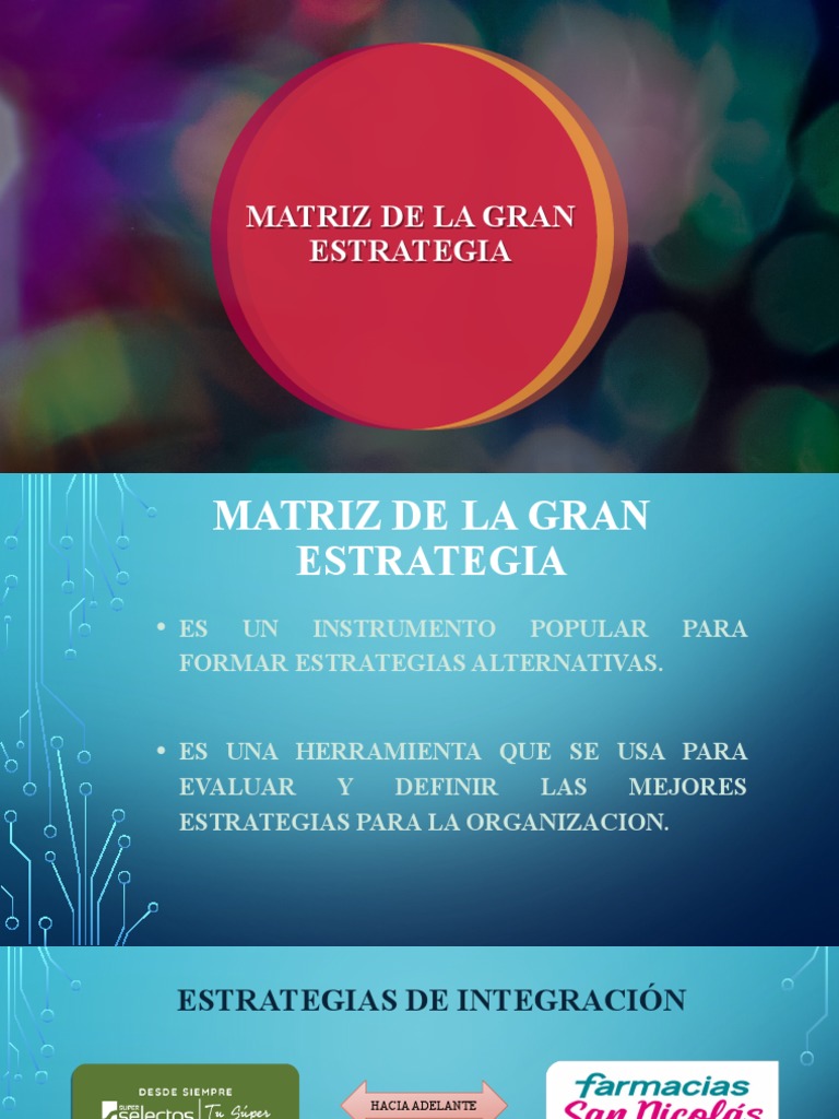 Matriz de La Gran Estrategia | PDF