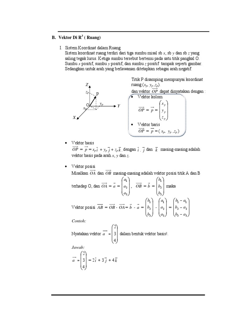 Vektor R3 PDF | PDF