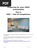 Osce | PDF | Nursing | Clinical Medicine