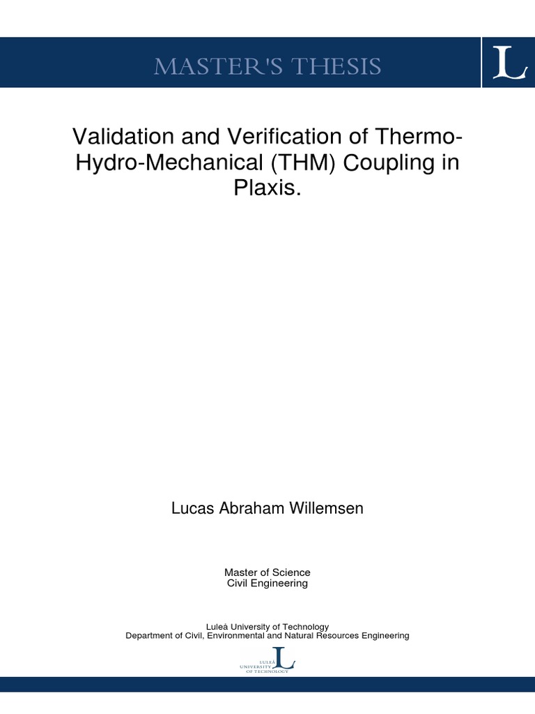 PLAXIS Vs CODE BRIGHT | PDF | Surface Tension | Porosity