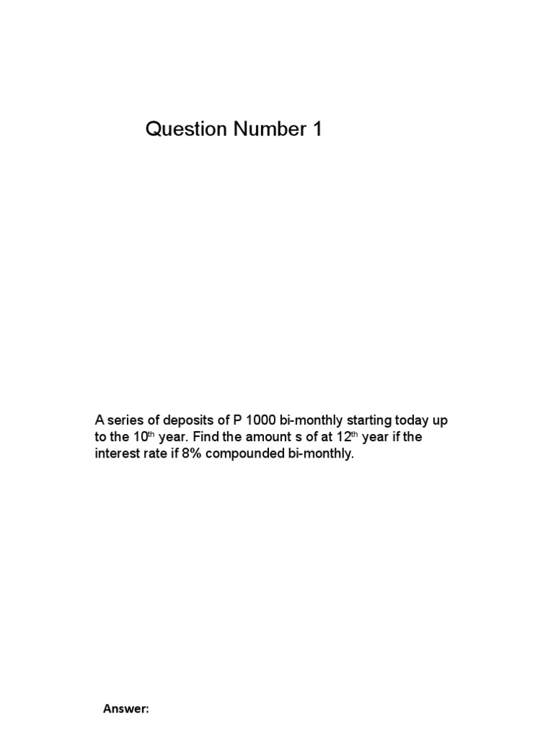 Question Number 1 | Download Free PDF | Stress (Mechanics) | Pump