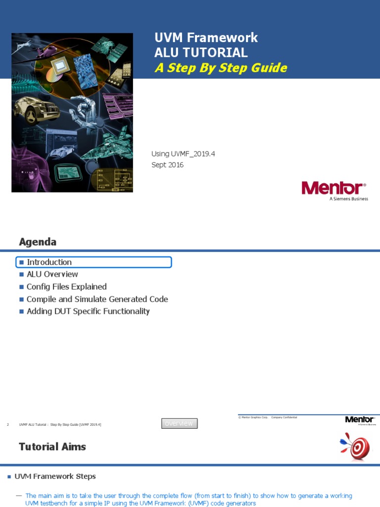 A Step by Step Guide: UVM Framework Alu Tutorial | PDF | Class (Computer Programming ...