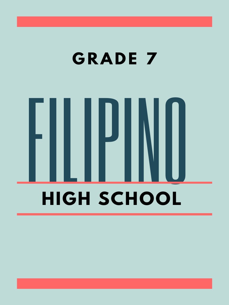 Filipino Grade 7 | PDF
