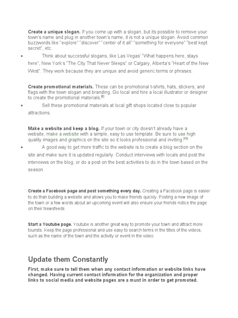 Create A Unique Slogan | PDF | Social Media | Popular Culture & Media ...