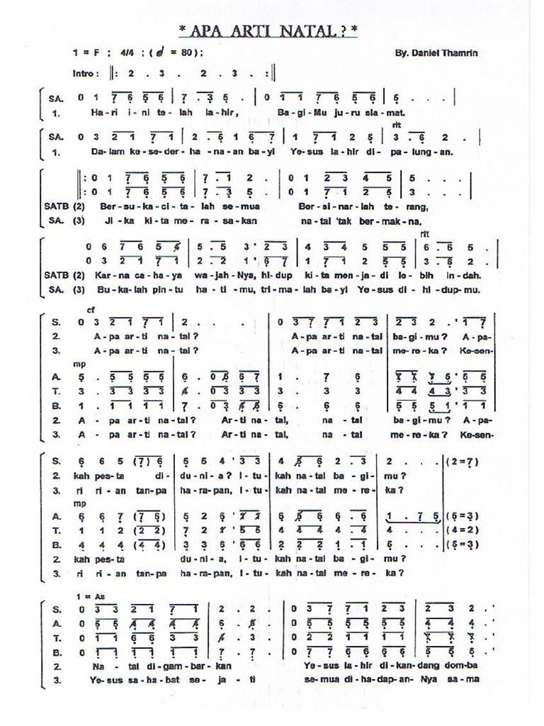 Apa Arti Natal PDF | PDF