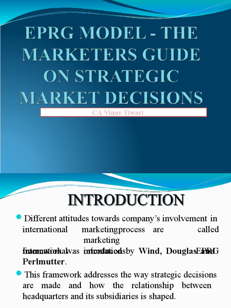 EPRG Model | PDF | Domino's Pizza | Coca Cola