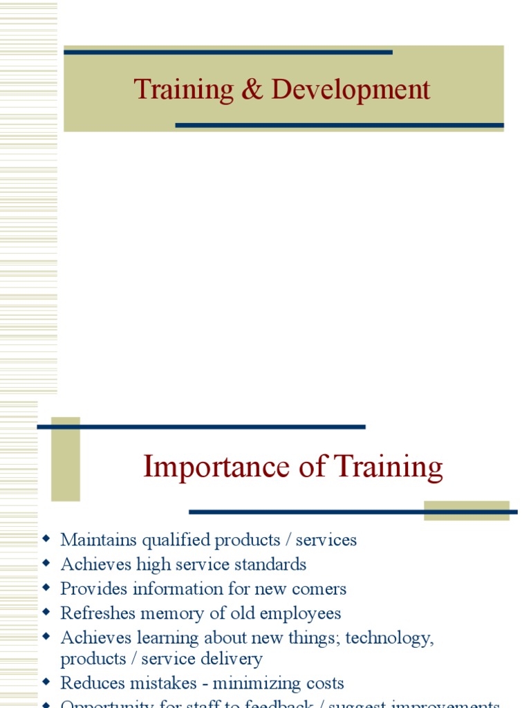 A Comprehensive Guide to Effective Training and Development: A Nine ...