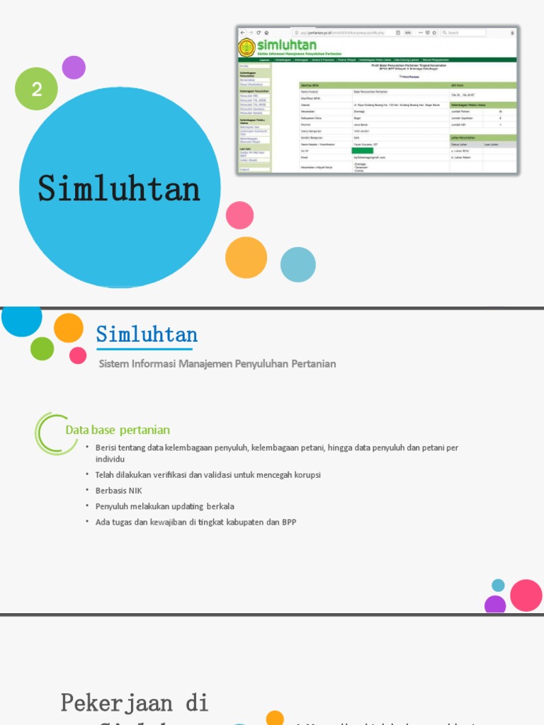 Simluhtan | PDF | Pengelolaan Keuangan & Uang
