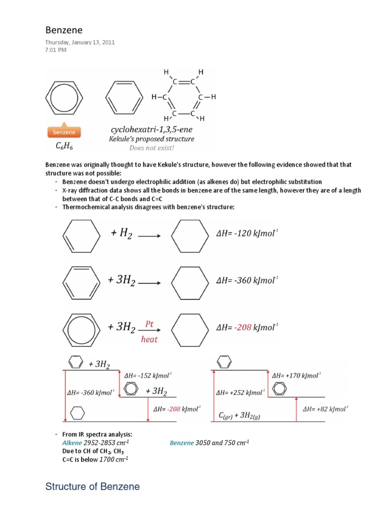 Organic Chemistry - Unit 5 | PDF | Benzene | Organic Chemistry