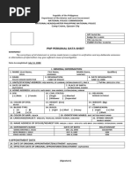 Police Personal File (PPF) 201 File (Pais Folder) | PDF | Notary Public ...