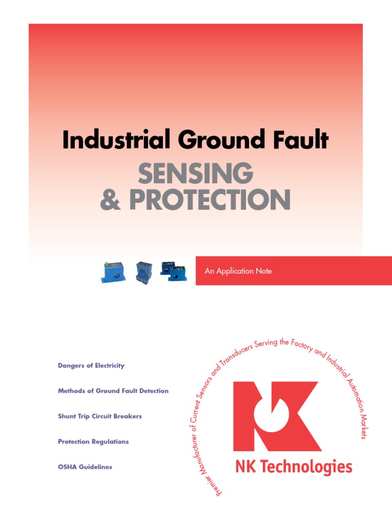 Industrial Ground Fault Sensing and Protection Application Note | PDF ...