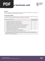 Mock Exam IF2 General Insurance Business | PDF