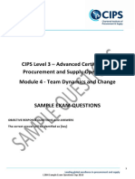 2024 CIPS Exam Sessions | PDF