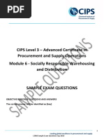 CIPS 2024 Exam Schedule | PDF