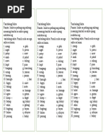Mga Sagot Sa Salitang Maylapi 1 | PDF