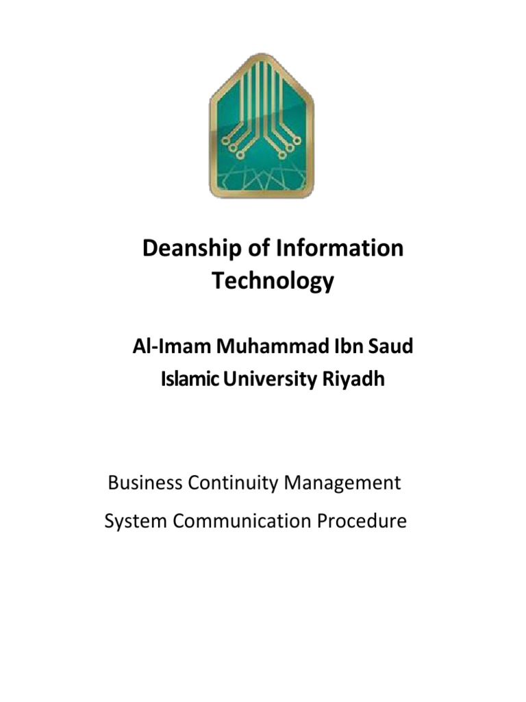 BCMS Communication Procedure | PDF | Faq | News