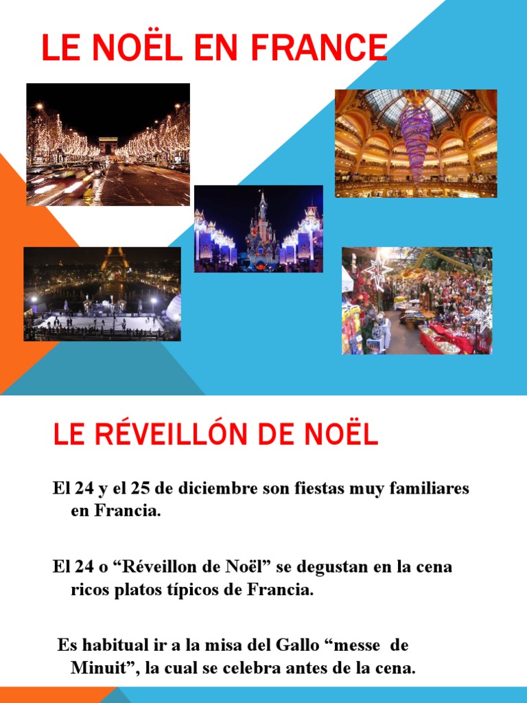 Tradiciones Navideñas en Francia | PDF | Cocina, comidas y vino ...