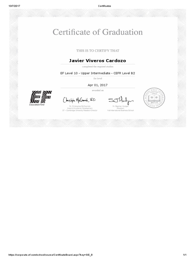 EF Level 10 - Upper Intermediat | PDF