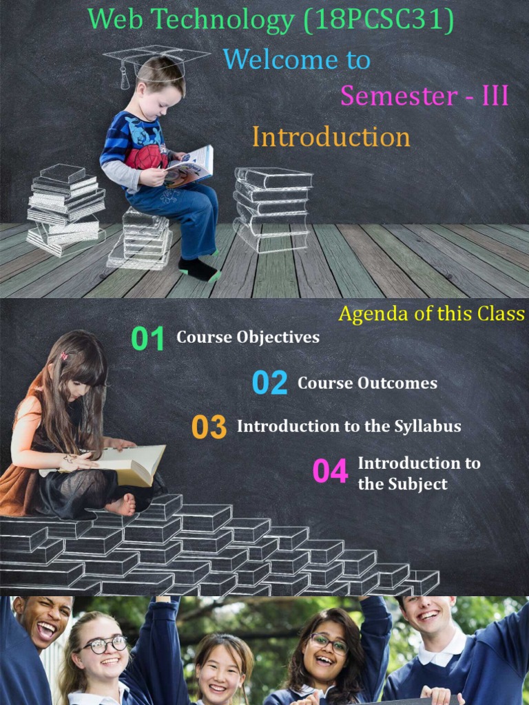 Introduction to Web Technology: Overview of Course Objectives, Outcomes, and Syllabus | PDF ...