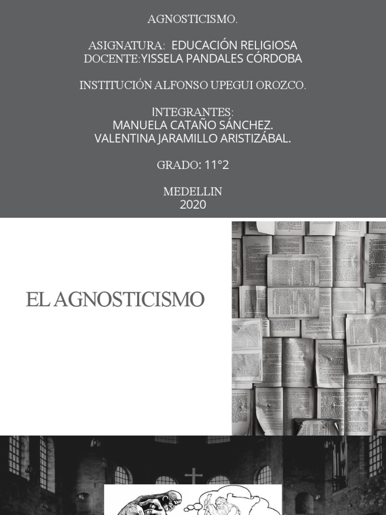 Definición de Agnosticismo | PDF | Filosofía