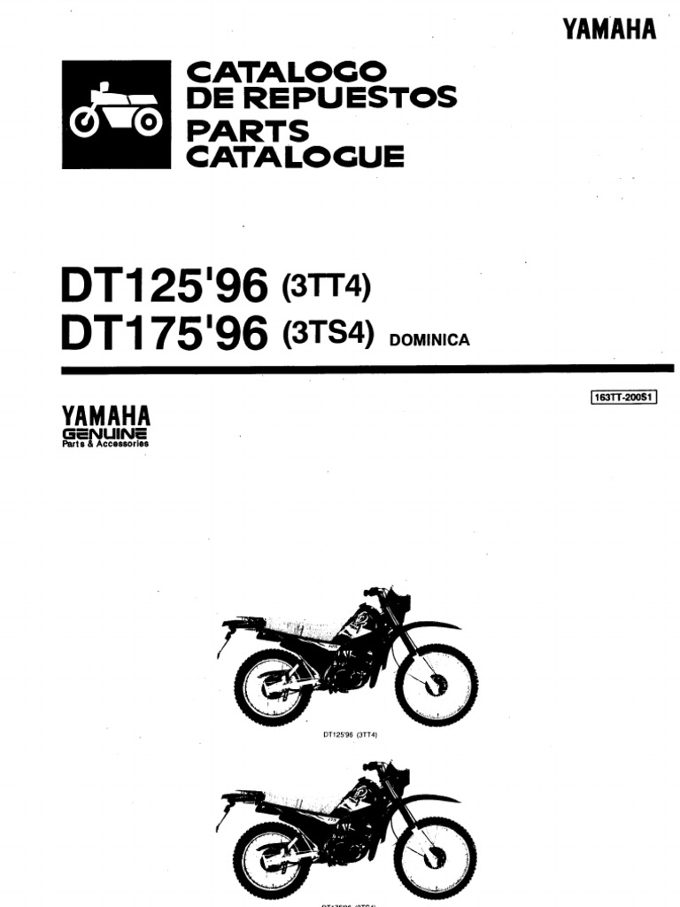 DT 125 Parts Catalog PDF | PDF