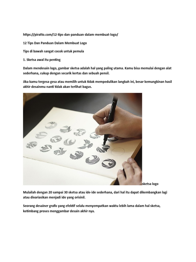 Panduan Lengkap Membuat Logo Efektif | PDF