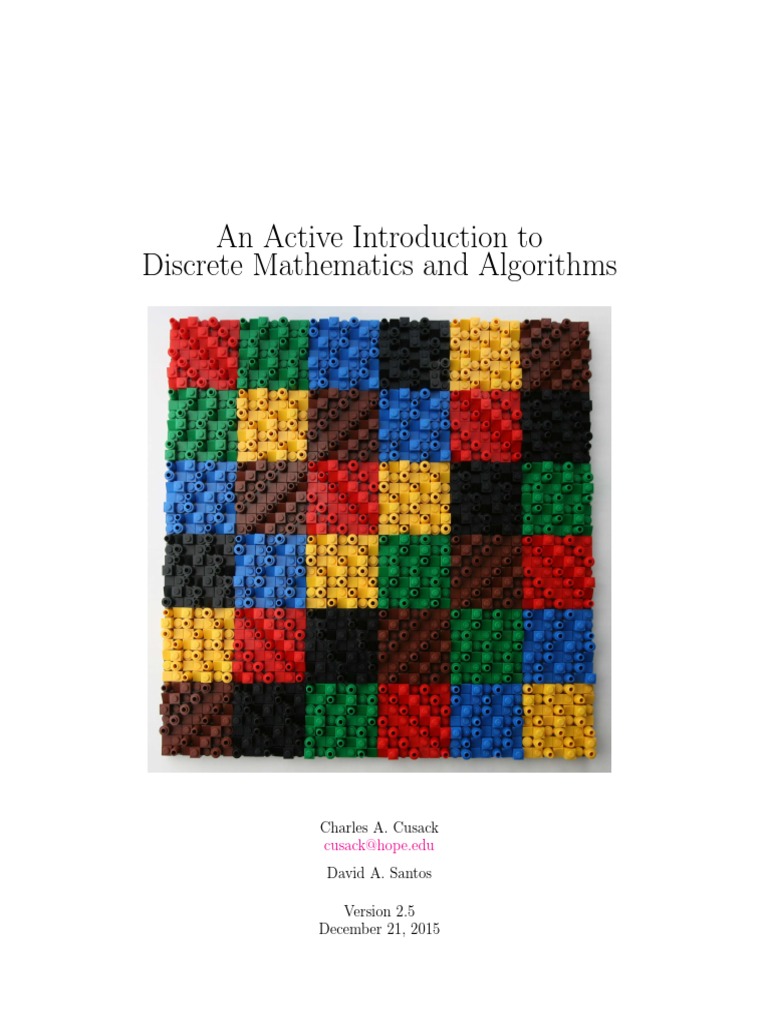 Active Intro To Discrete Math and Algorithms | PDF | Mathematical Proof | Teaching Mathematics