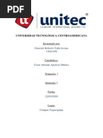 Modelo de Portada Unitec | PDF