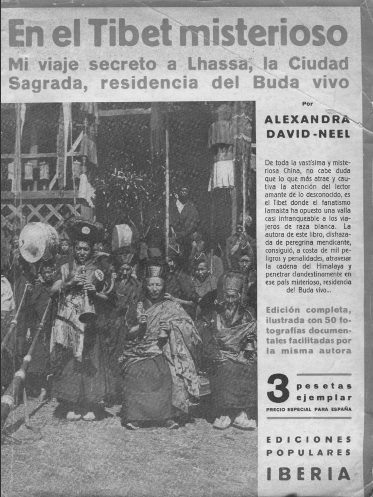 Alexandra David Neel - en El Tibet Misterioso | PDF