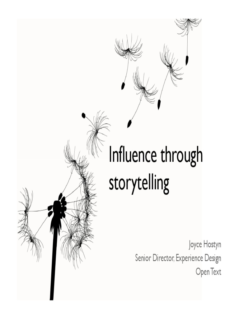 Influence Through Storytelling | PDF | Storytelling | Mind