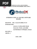 Guía Básica de RoboDK | PDF | Rotación | Ingeniería Informática