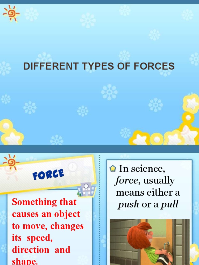 Types of Forces | PDF
