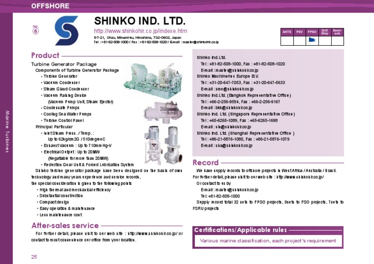 Shinko Ind. LTD.: Product | PDF | Energy Technology | Nature