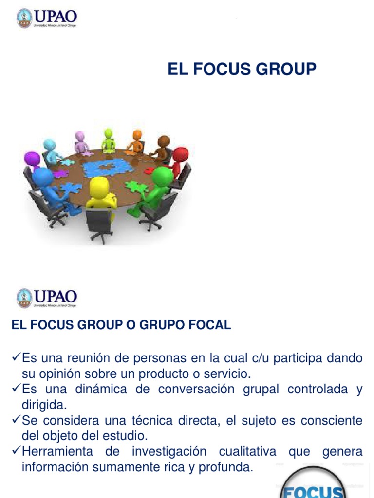 El Focus Group | PDF | Grupo de enfoque | Science