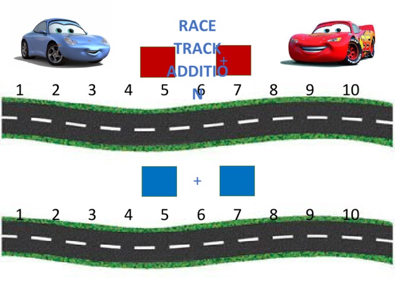Race Car Addition | PDF