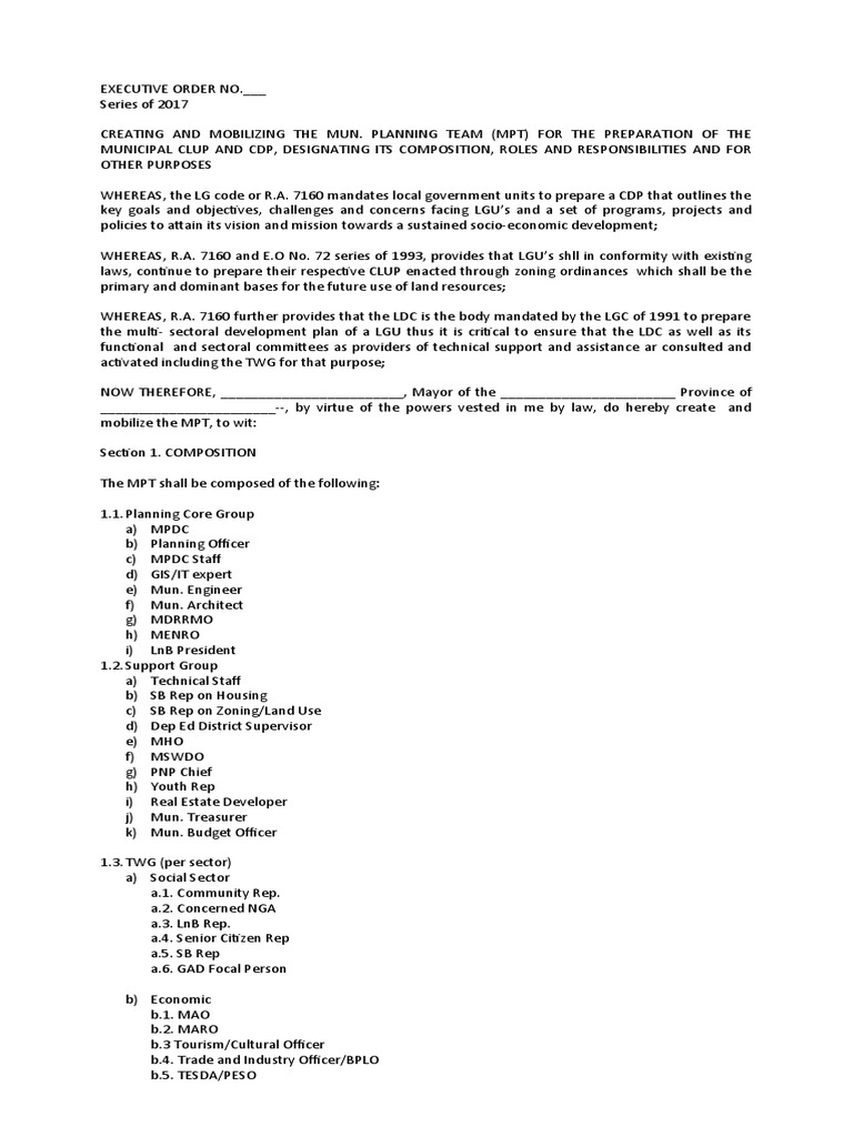 Comprehensive Development Plan | PDF | Local Government | Public Sphere