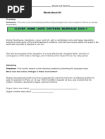 Grade 7 Subject-Verb Agreement Worksheets | PDF | Subject (Grammar) | Noun