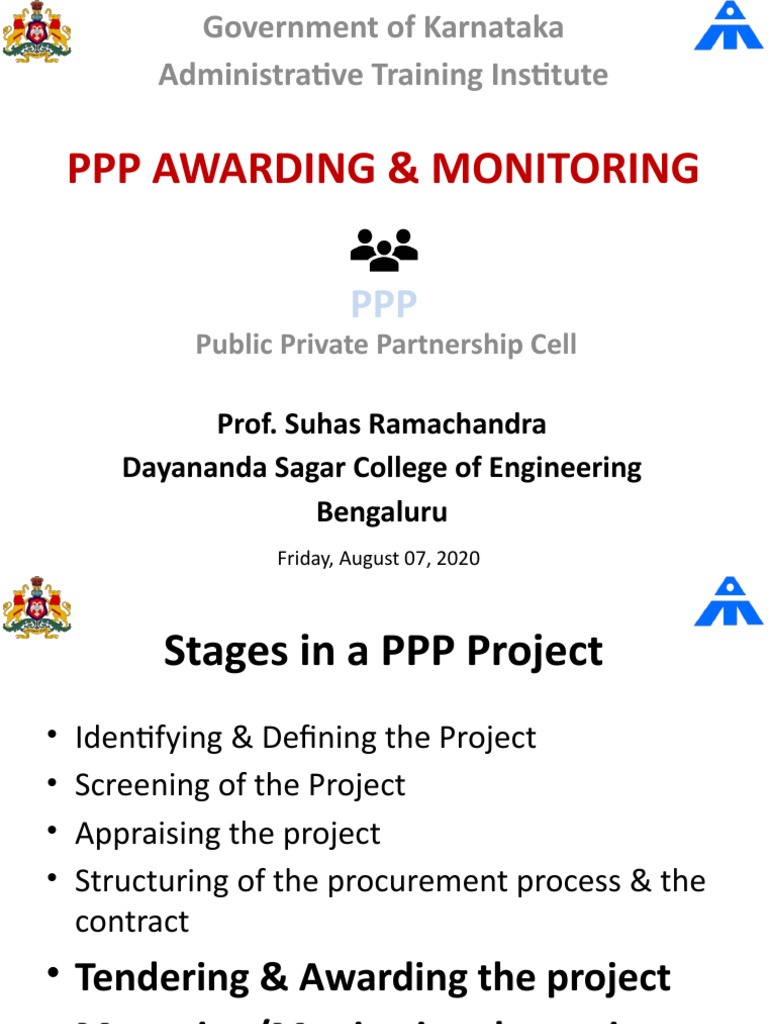 PPP Monitoring & Awarding | PDF | Public–Private Partnership | Request For Proposal