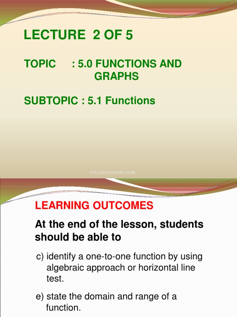 Chapter 5 Lecture 2 of 5 PDF | PDF | Zero Of A Function | Function (Mathematics)