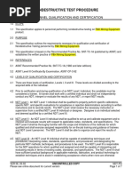 Iso 9712 | PDF | Nondestructive Testing | Certification