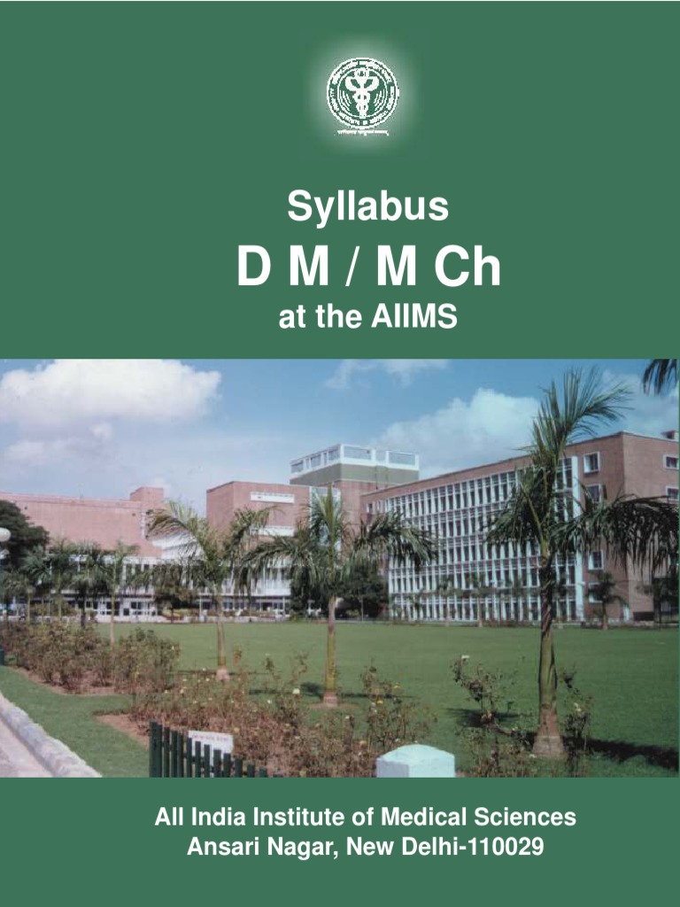 Syllabus - DM M CH PDF | PDF | Cardiology | Gastrointestinal Tract