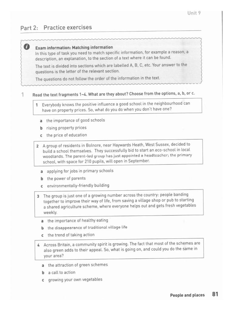 More Reading Practice 1 | PDF