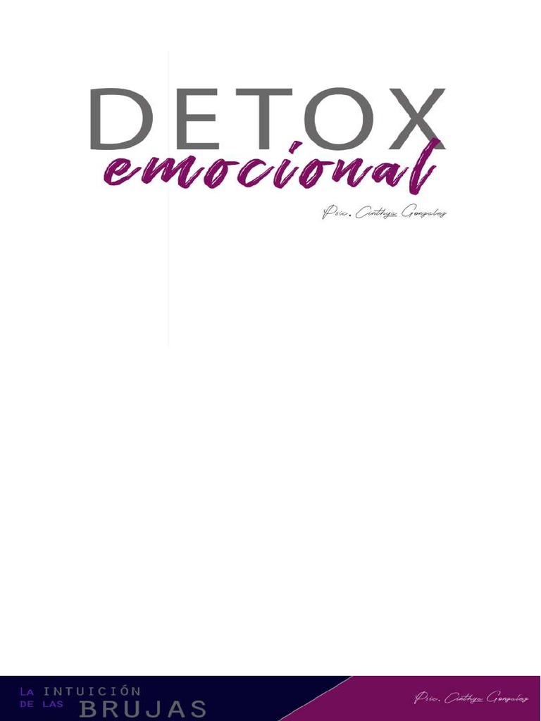Estrategias de Detox Emocional para Mujeres | PDF