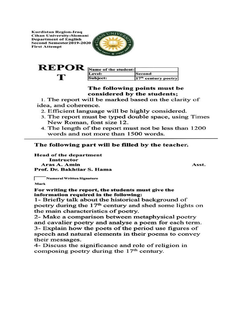 An Overview of 17th Century English Poetry: The Cavalier Poets ...