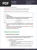 Turnover Declaration Letter Form | PDF | Taxes | Signature