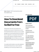 Scribd Downloader | PDF | Software Engineering | Software