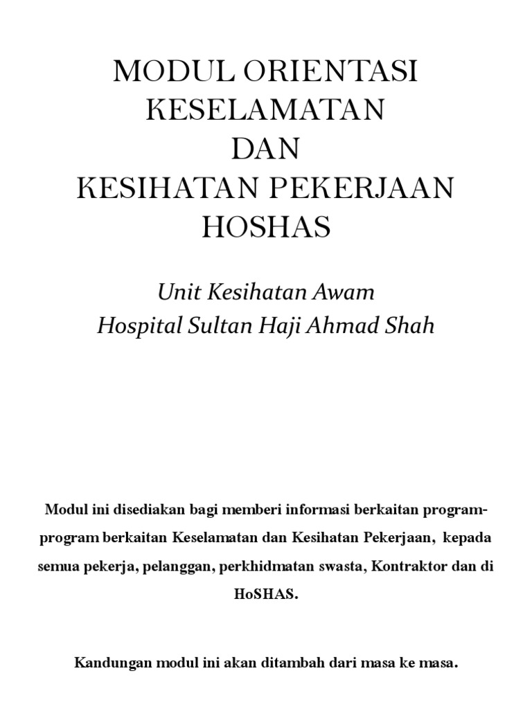 Modul Orientasi | PDF