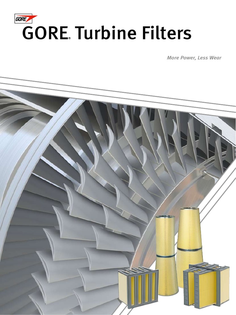 Gore Turbine Filters Brochure - 05-2010 | PDF | Filtration | Turbine