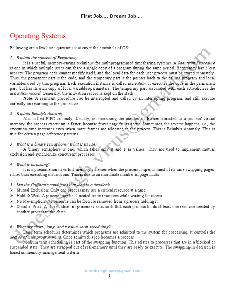 Windows Operating System | PDF | Windows Vista | Microsoft Windows